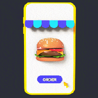 Add Free Animated Food Stickers and Animated PNG | LightX