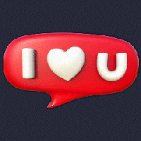 Free Animated Love Stickers and Animated PNG | LightX