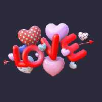 Free Animated Love Stickers and Animated PNG | LightX
