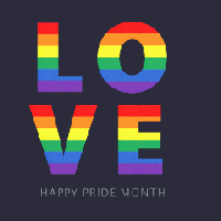Add Animated Pride Month Stickers and Animated PNG | LightX