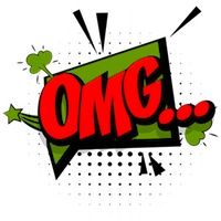 Add Free Comic Stickers PNG and Cliparts | LightX