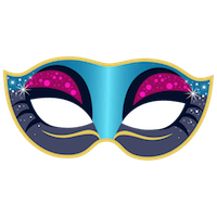 Free Eye Mask Stickers PNG and Cliparts | LightX